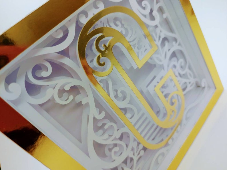 Letter C Shadow Box 3D Alphabet SVG Cut Files Cricut Letters - Etsy