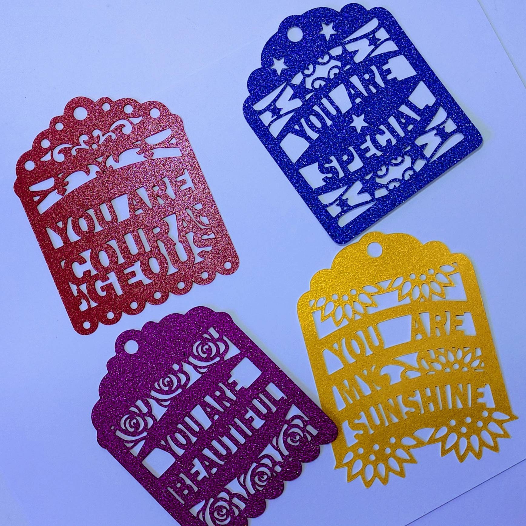 Motivational Quotes Tags Svg Cricut File You Are Beautiful My | Etsy