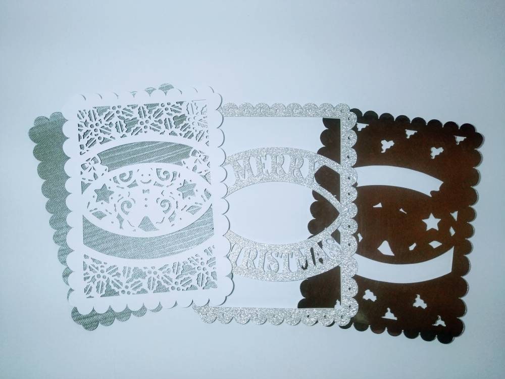 Four Layers SVG Cut Files Cricut Merry Christmas Gingerbread - Etsy