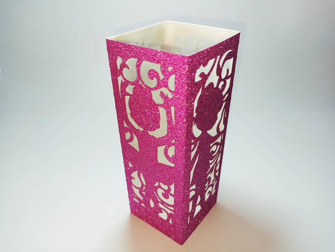 SVG Template Lantern Luminarias Ballet Dancer Ballerina | Etsy