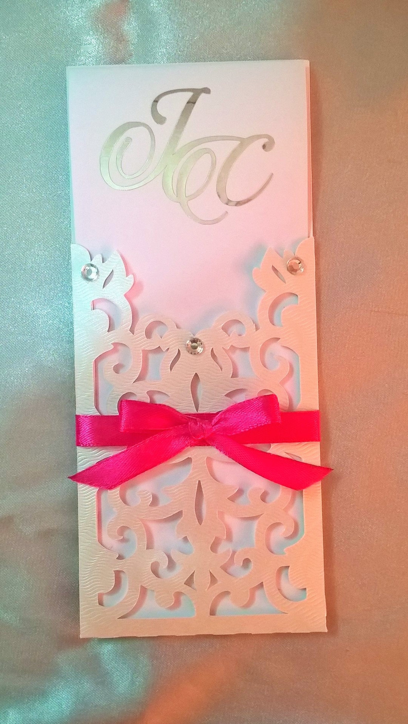 Small Envelope Ticket Invitation SVG Template Wedding Cutting - Etsy