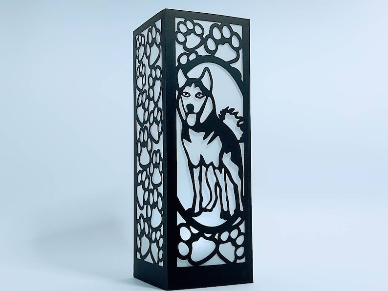 Husky Dog Lantern SVG Birthday Dog Dogs Lover Svg File SVG - Etsy