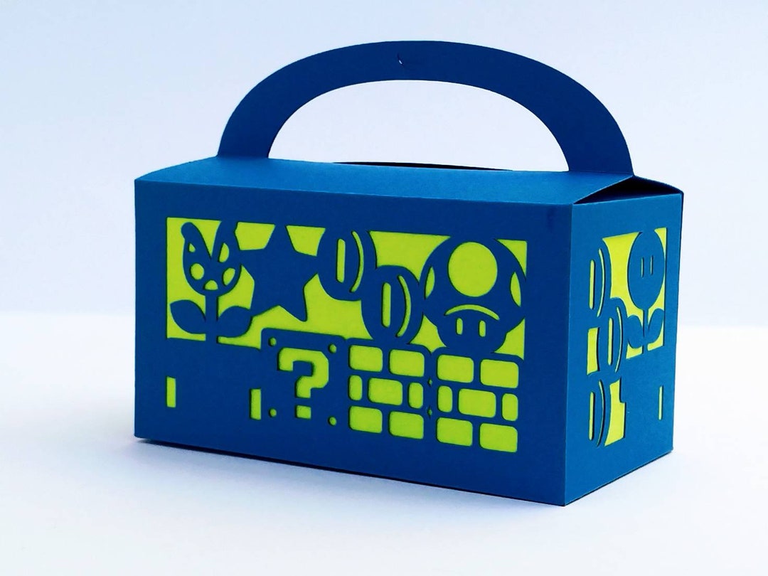 SVG Gift Box Template, Gamer Svg, Video Gamer Svg File, Cricut ...