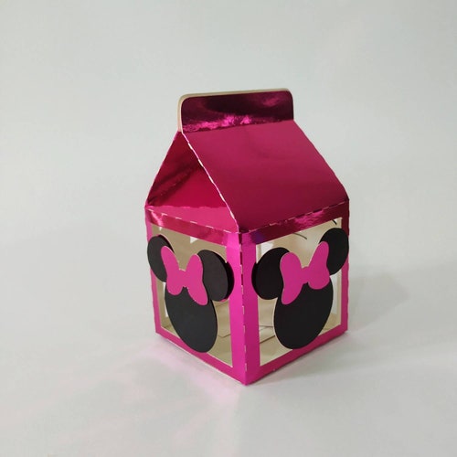 SVG Template Happy Birthday Favor Box Die Gift Boxes Cut - Etsy