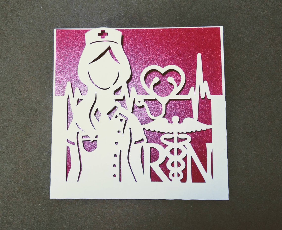 SVG Laser Cut Files Cricut Templates International Nurses Day - Etsy