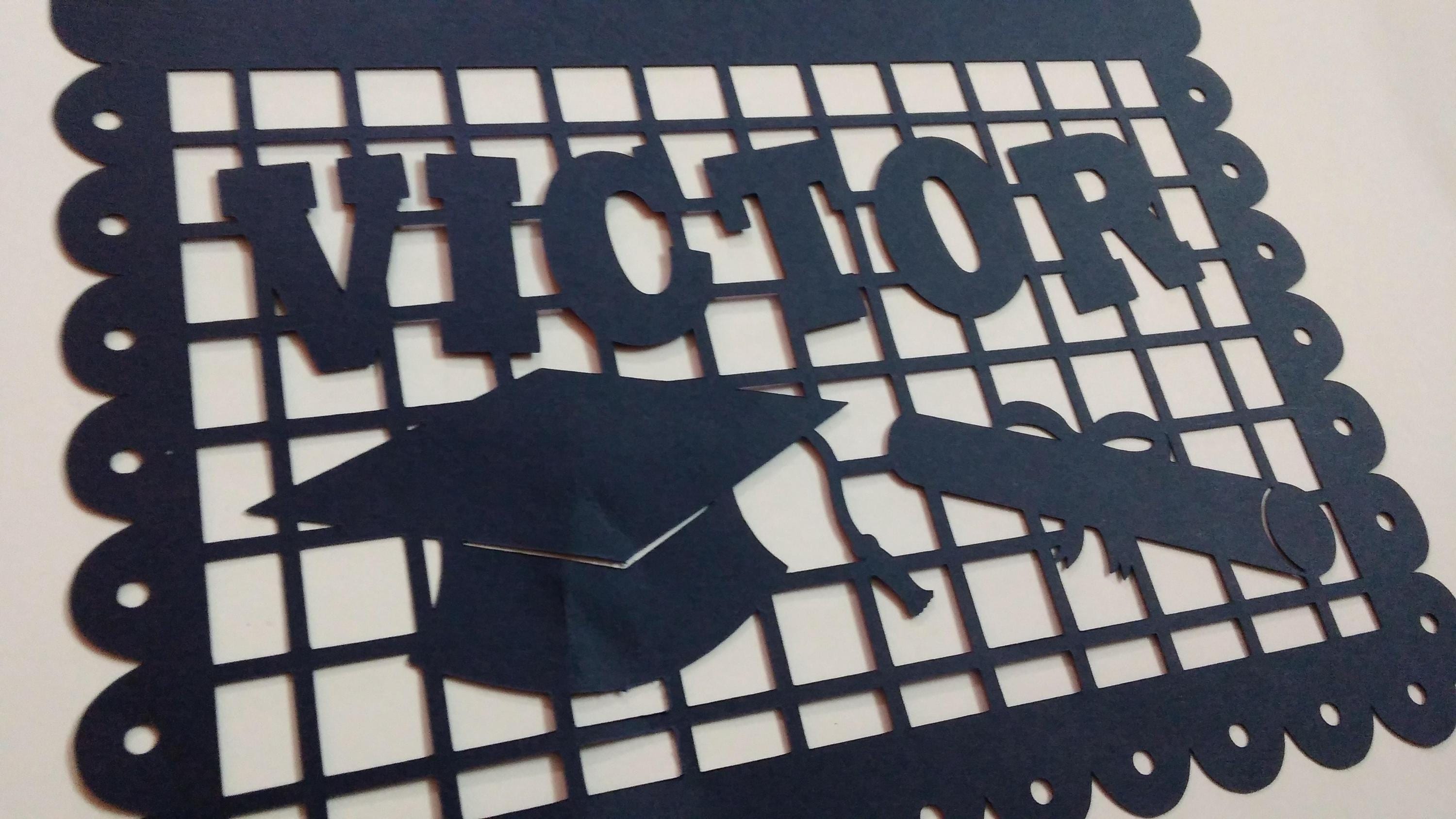 Custom Graduation Banner SVG Template, Papel Picado Style (digital File ...