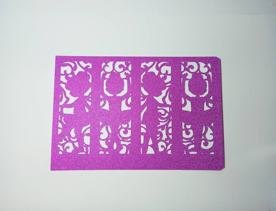 SVG Template Lantern Luminarias Ballet Dancer Ballerina | Etsy