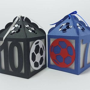 Sports Bundle SVG Favor Box Gift Box Templates Boy Gifts SVG Cricut Cut ...