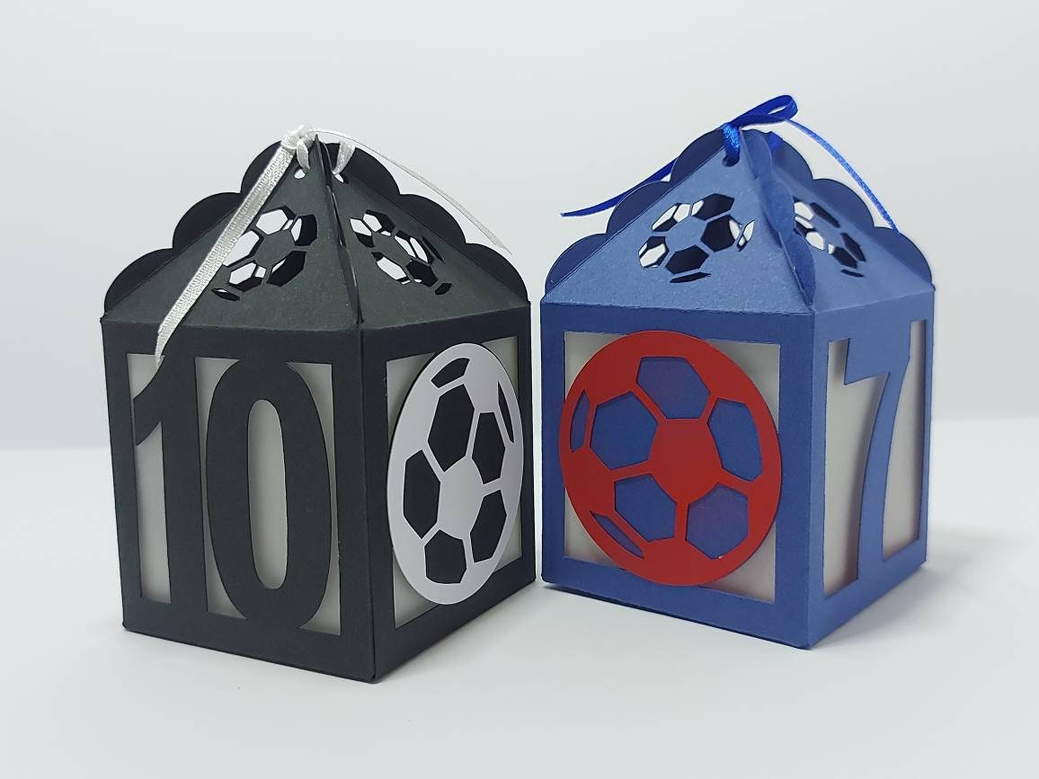 Sports Bundle SVG Favor Box Gift Box Templates Boy Gifts SVG Cricut Cut ...