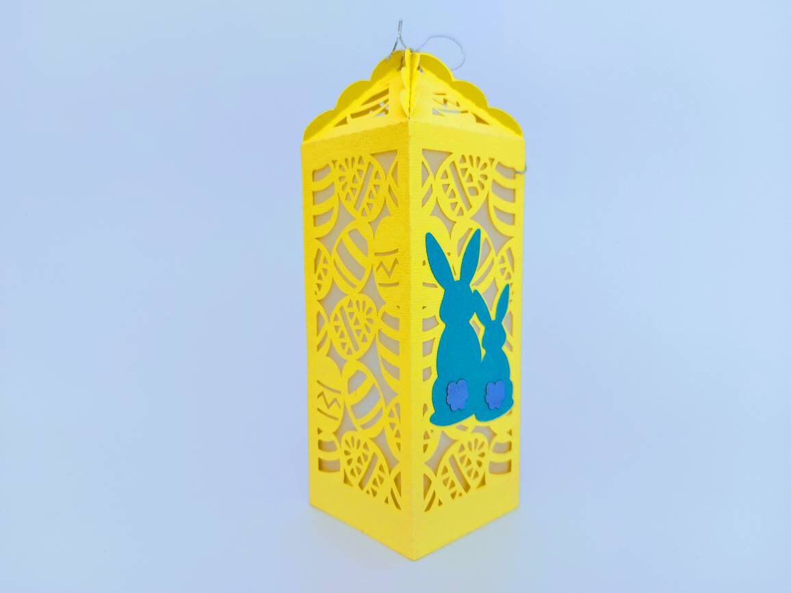Easter Lantern Cricut SVG Template for Kids Lantern Svg Luminaries ...