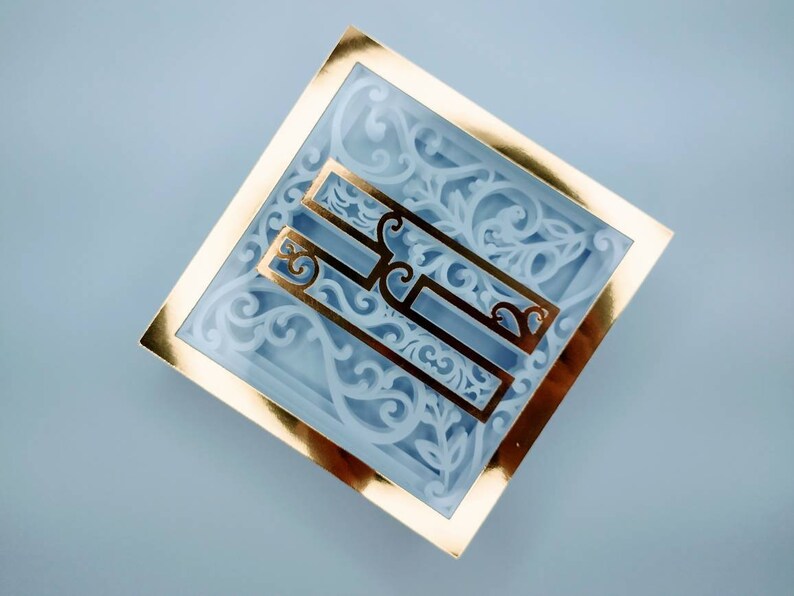 Letter H Shadow Box 3D Alphabet SVG Cut Files Cricut Letters | Etsy