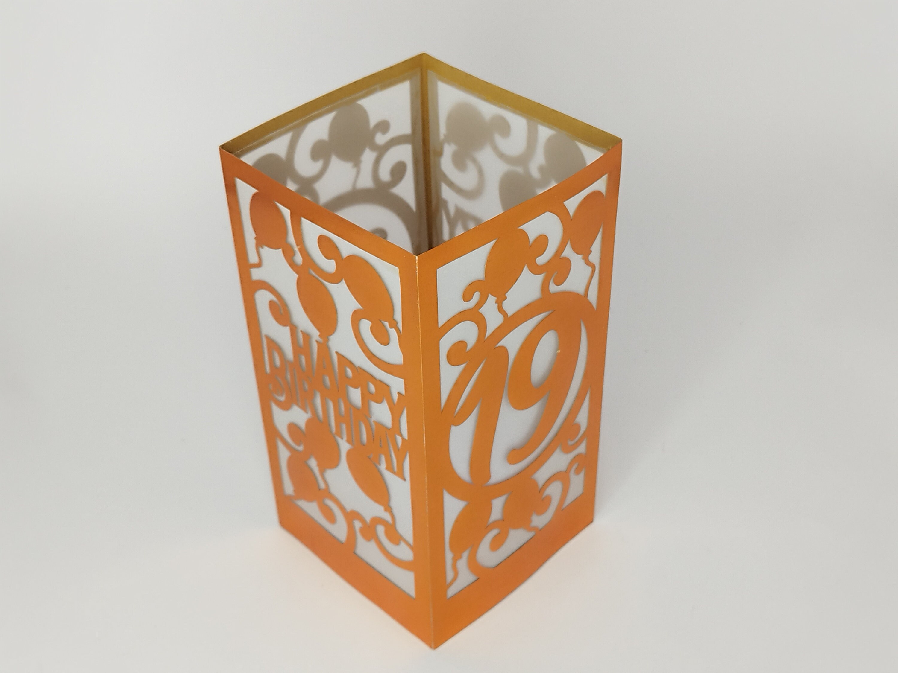 SVG Template Happy Birthday Lantern Customizable SVG Name Age - Etsy UK