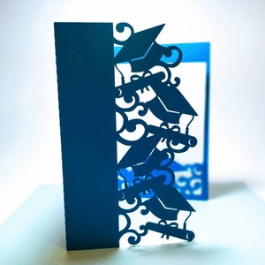 Graduation Invitation Card SVG Cut Files Template Class of 2026 Cricut ...