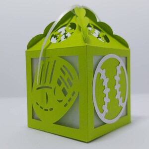 Sports Bundle SVG Favor Box Gift Box Templates Boy Gifts SVG Cricut Cut ...