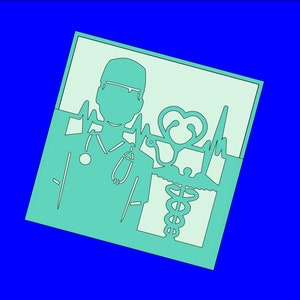 SVG Laser Cut Files Cricut Templates Doctor Svg International Male ...