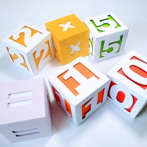 3D Letters Bundle Set Alphabet SVG Cut Files Cube Cricut Number Baby ...