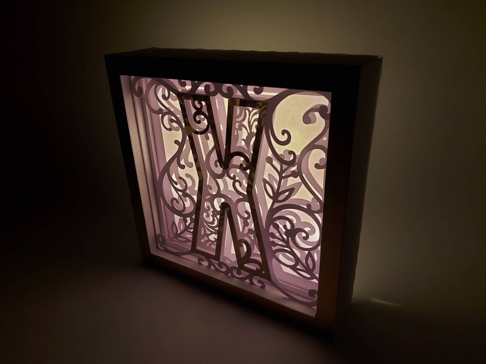 Letter X Shadow Box 3D Alphabet SVG Cut Files Cricut letters | Etsy