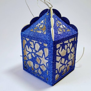 SVG Cut File Favor Box Stars Templates Cricut Star Theme Party Gift Box ...