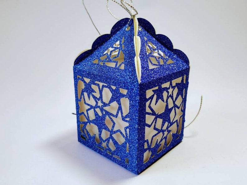 SVG Cut File Favor Box Stars Templates Cricut Star Theme Party - Etsy