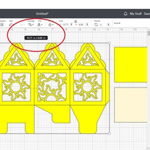 Favor Box 3D SVG Template Sun Gift Box Fairy Tales Grimm Brothers Girl ...