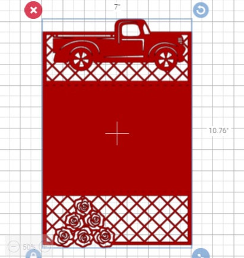 SVG Cut Files Cricut Happy Mother's Day Card Template Gate Fold Roses ...