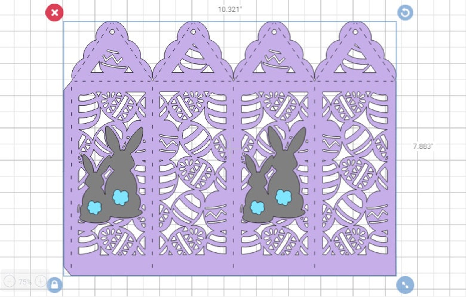Easter Lantern Cricut SVG Template for Kids Lantern Svg Luminaries ...