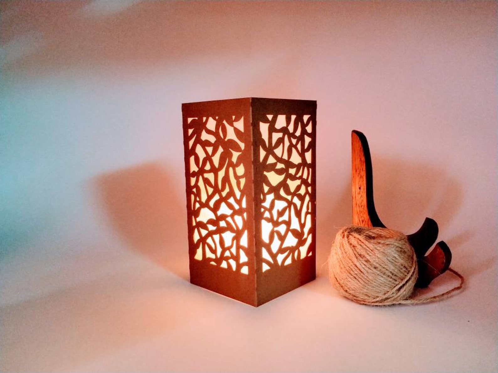 SVG Template Lantern Luminaries Tree Cricut Cut File Tree - Etsy