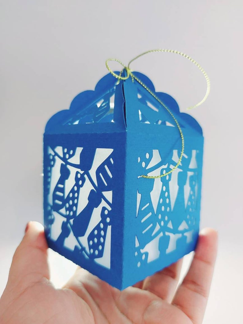 SVG Cut Files Cricut Gift Box Cricut Favor Box Happy - Etsy