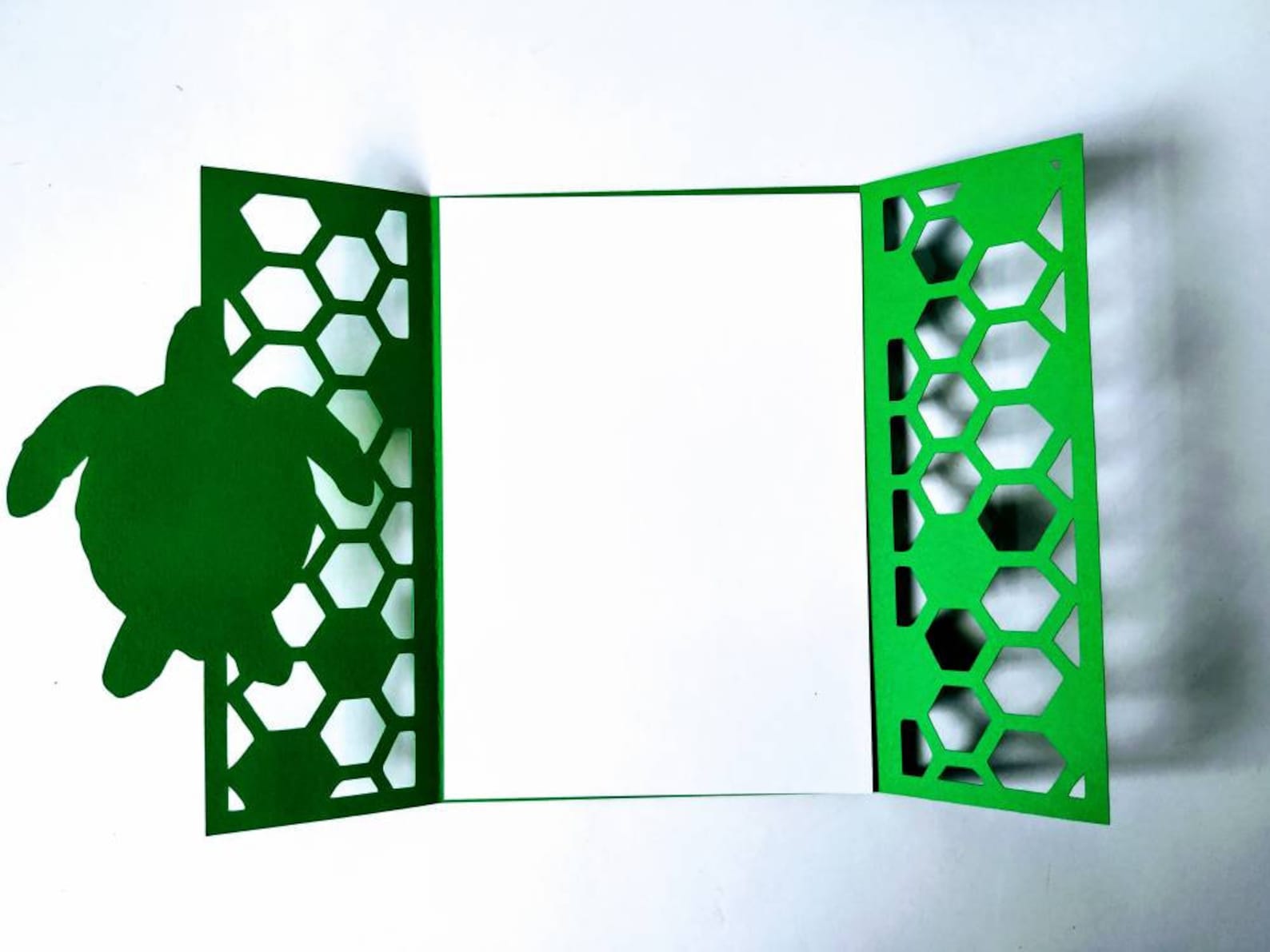 SVG Cricut File Gate Fold Card Turtle Tortoises Birthday Card ...