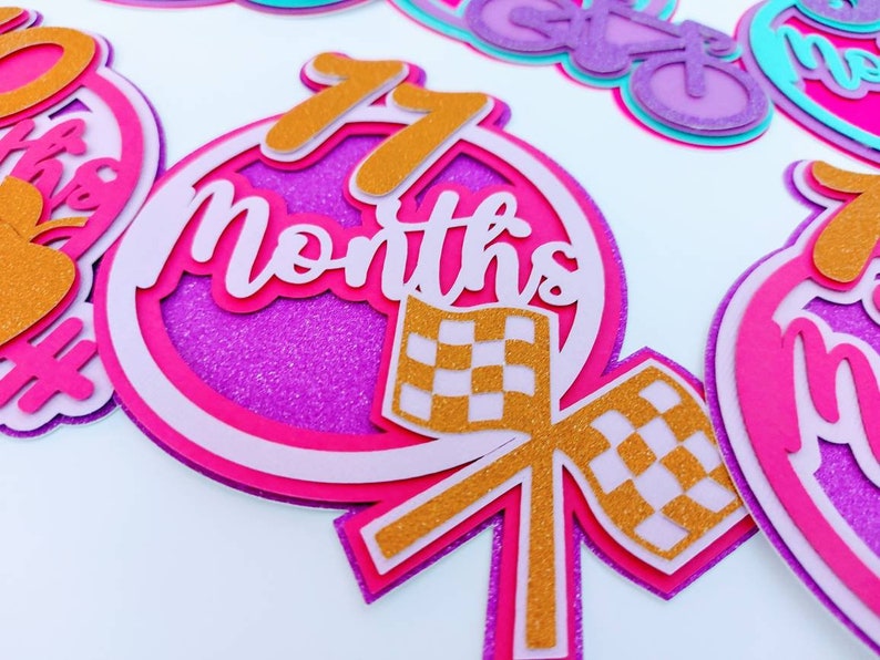 Baby Milestone Svg 12 Months SVG Cricut Files Sport Cup Cake - Etsy