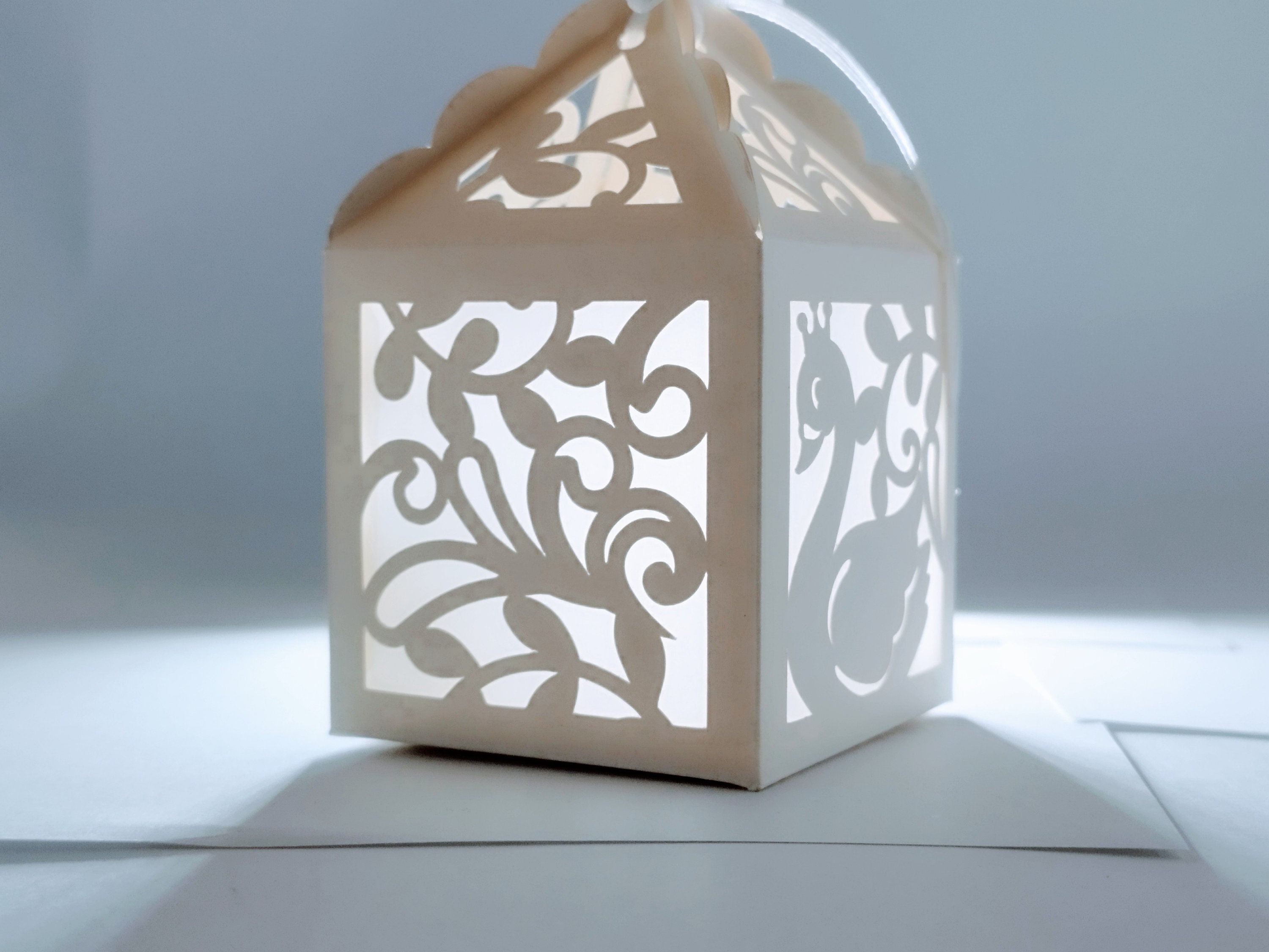 Swan Box SVG Favor Box Baby Shower Baby Swan Cut File Cricut Cute Swan ...