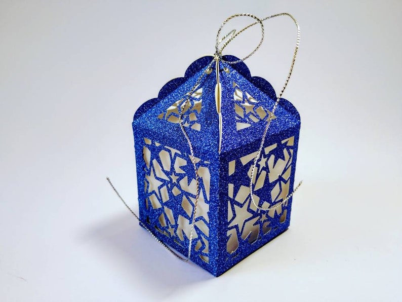 SVG Cut File Favor Box Stars Templates Cricut Star Theme Party - Etsy