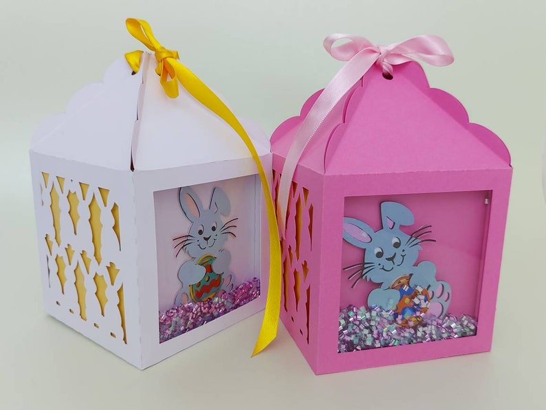 Happy Easter Candy Box for Kids SVG Shaker Box Cricut Happy - Etsy