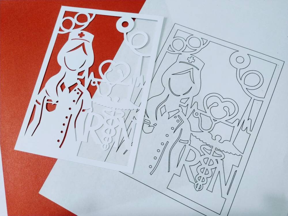 5x7 Frame SVG Laser Cut Files Cricut Templates Paper Cut PDF - Etsy ...