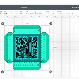 Letter J Shadow Box 3D Alphabet SVG Cut Files Cricut Letters Lightbox ...