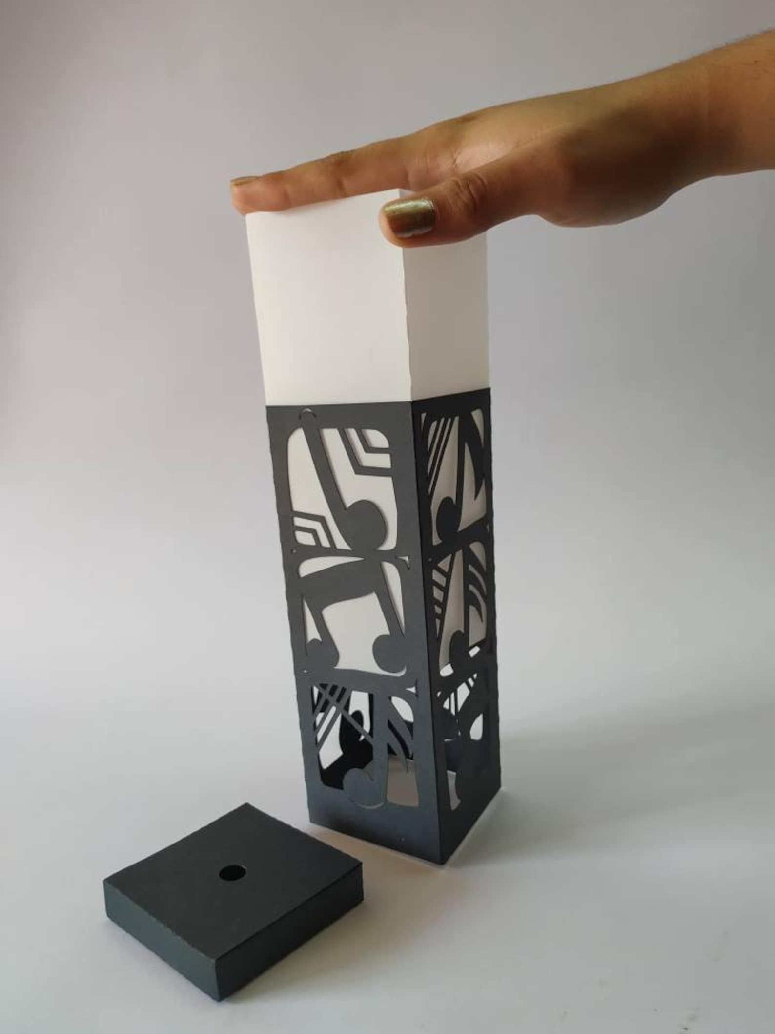 SVG Files Template Centerpiece Music Box Lanterns 3d Music - Etsy