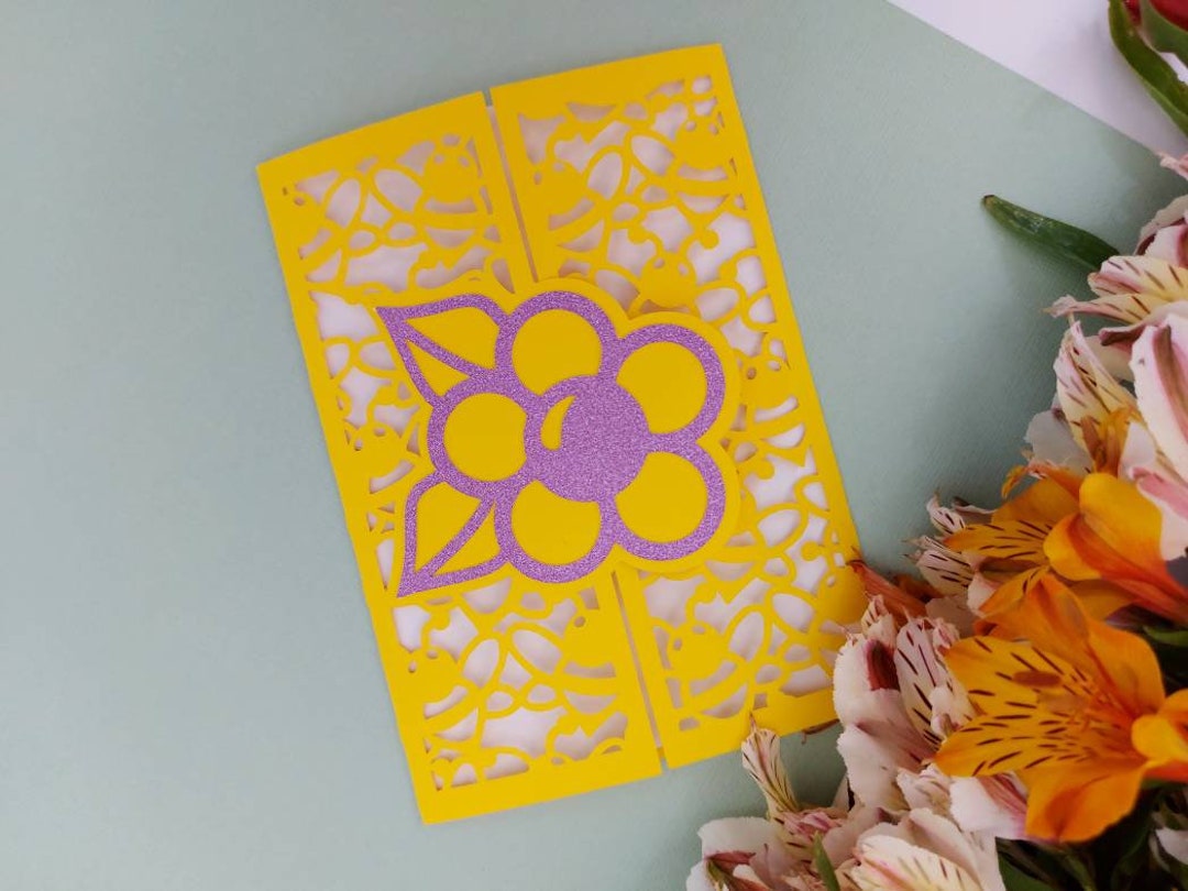 Spring Cards SVG Files Cricut Cut Files Bees Spring Cards Bees Flowers ...