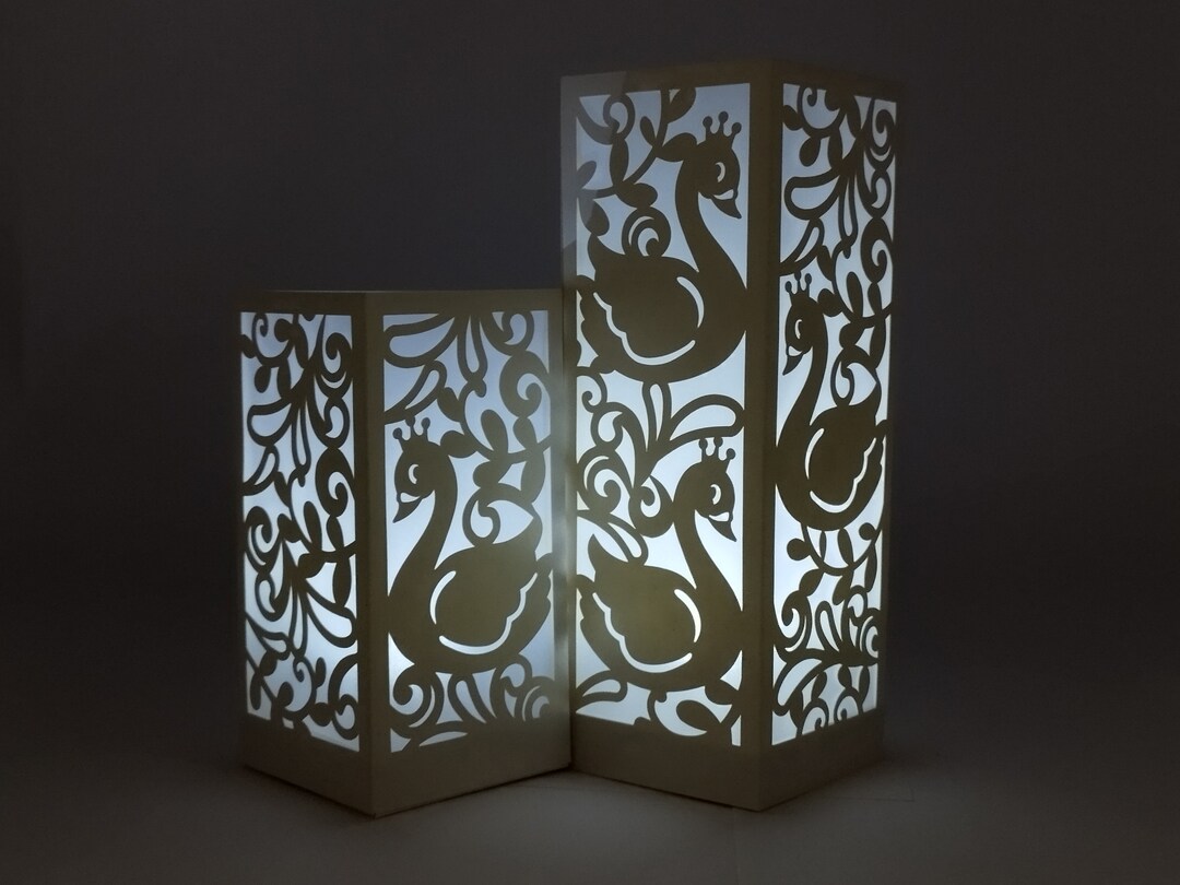 Swan Paper Lantern SVG Baby Shower Baby Swan Cut File Cricut Cute Swan ...