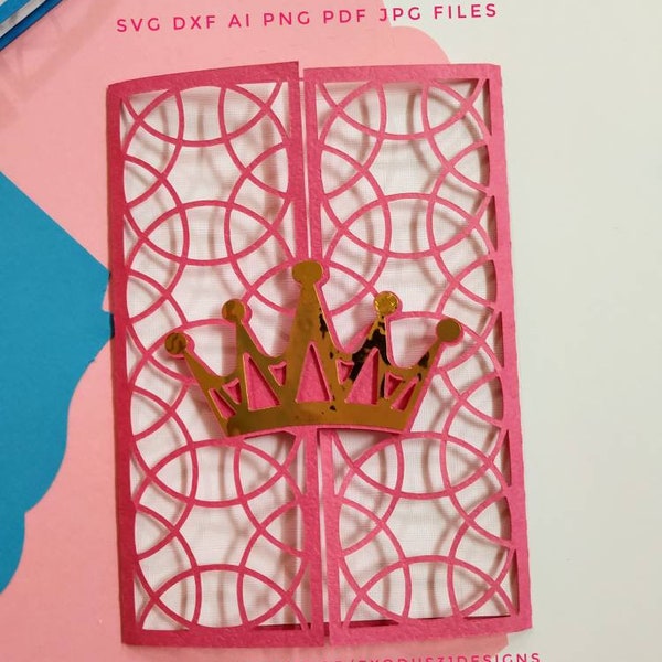 Crown Invitation - Etsy UK