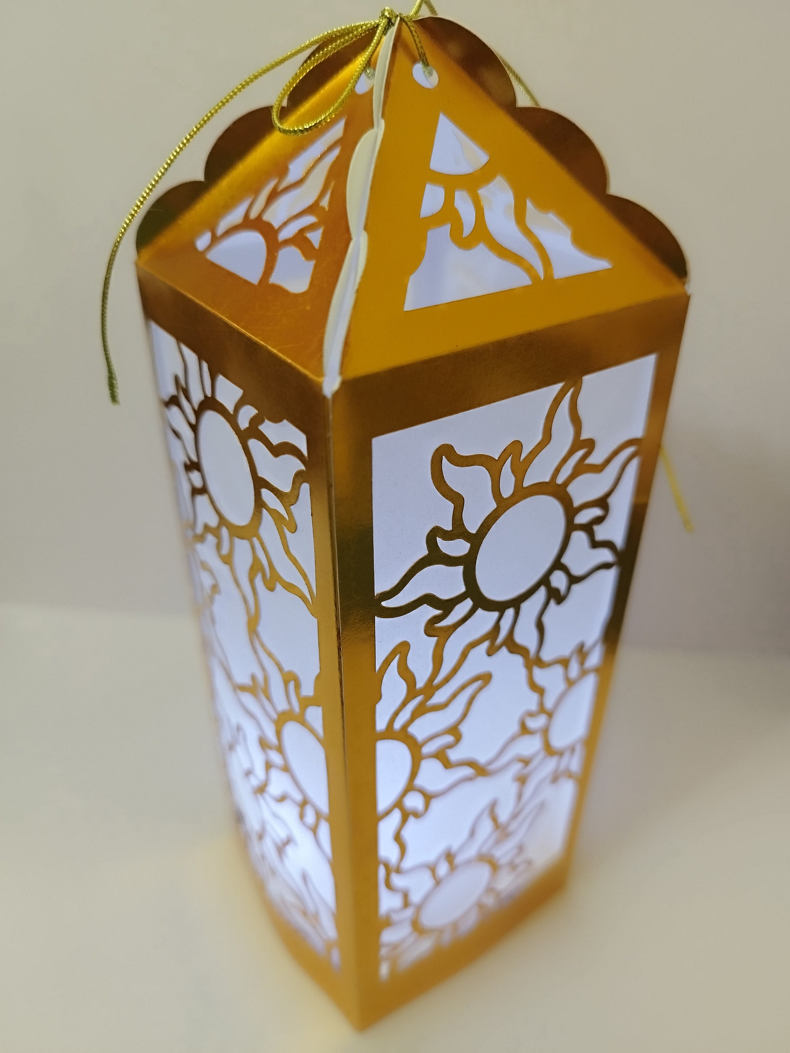 Centerpiece 3D SVG Template Sun Paper Lantern Fairy Tales Grimm ...