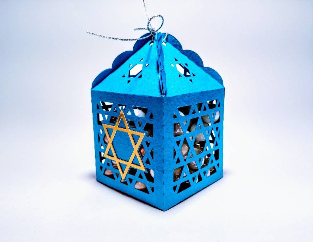SVG Star of David Favor Box Hanukkah Cricut Cut Files Festival of ...