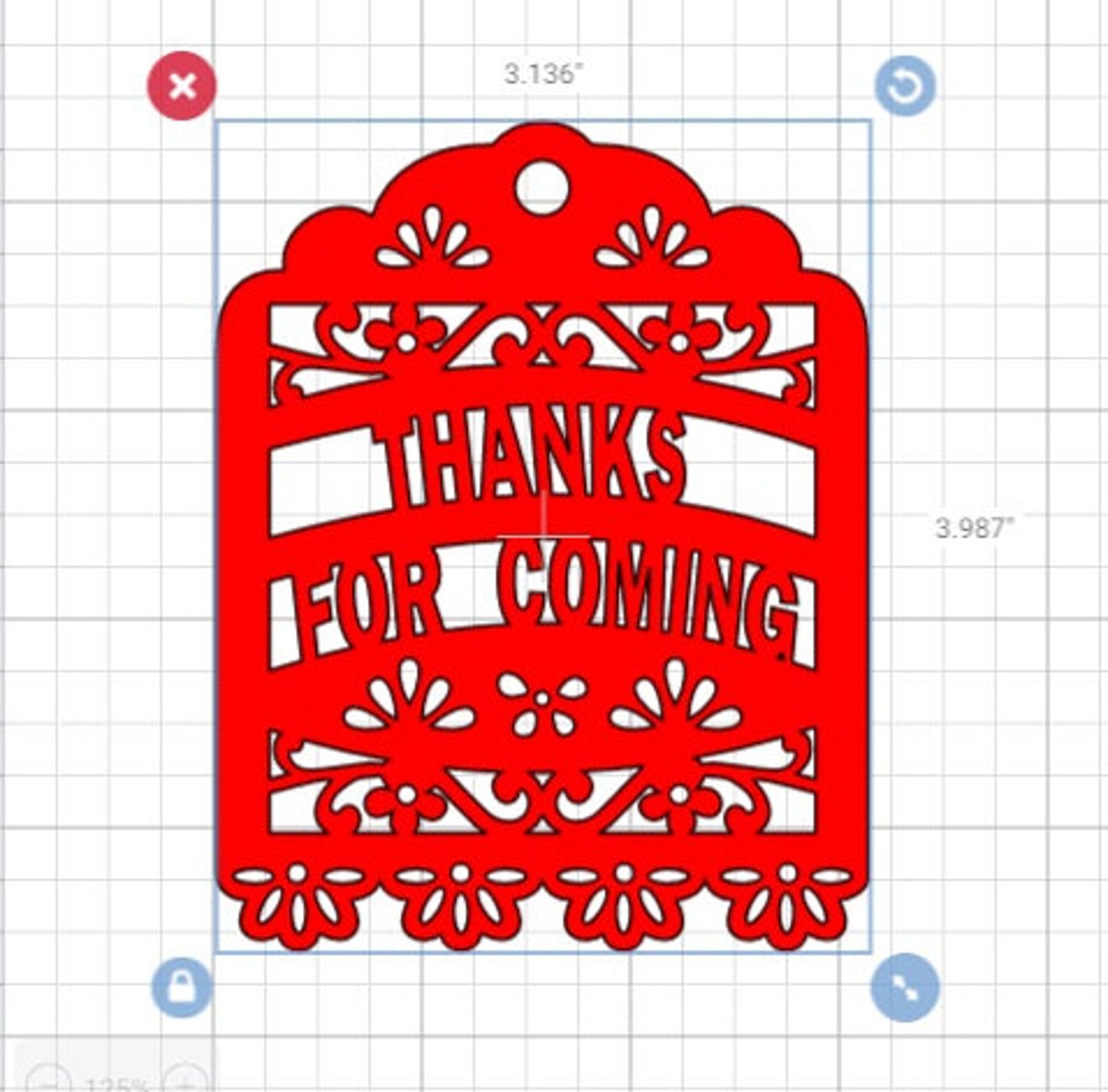 Thanks for Coming Svg Tag Templates Cricut Thank You Tags Svg Papel ...