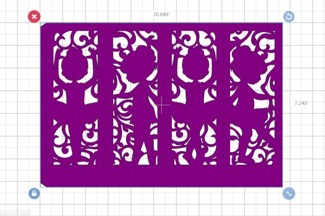 SVG Template Lantern Luminarias Ballet Dancer Ballerina Birthday Party ...
