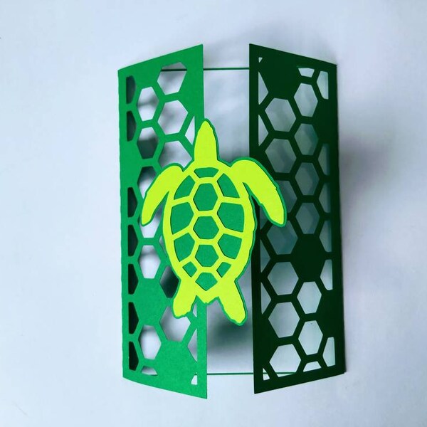 Turtle Card - Etsy