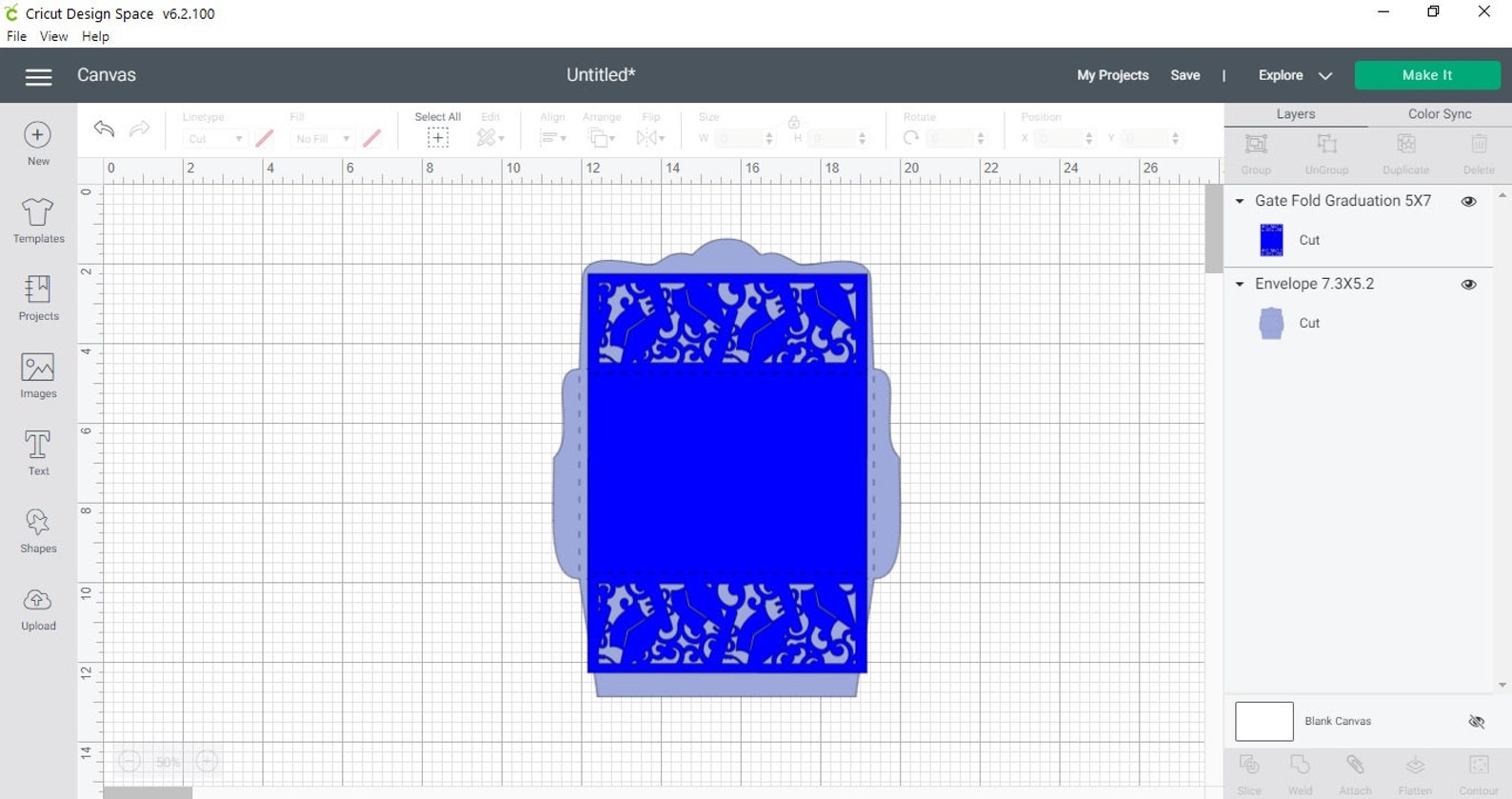 SVG Cricut Cut File GRADUATION CARD Invitation Class of 2025 Graduation ...