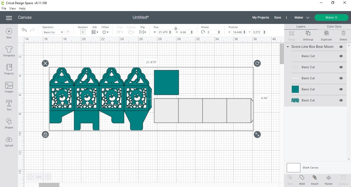 SVG Favor Box Baby Shower Cut Files Cricut Teddy Bear Gift Box | Etsy