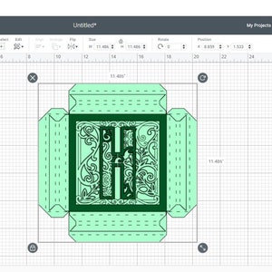 Letter H Shadow Box 3D Alphabet SVG Cut Files Cricut Letters Lightbox ...