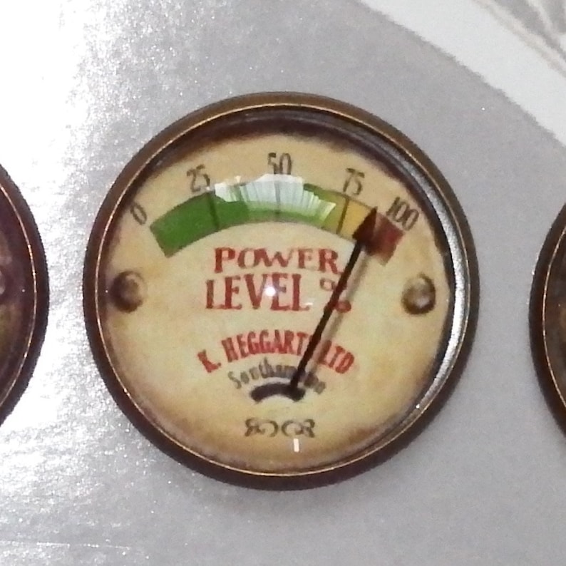 4x Mini Gauge 3 Sizes Miniature Steampunk Gauge Imitation - Etsy