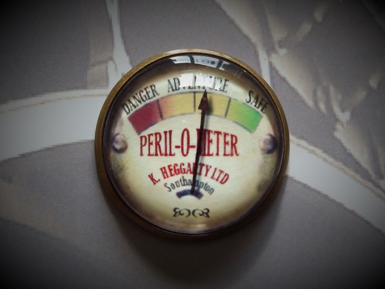 Peril-o-meter Moral Compass Splendidness Imitation Gauge - Etsy