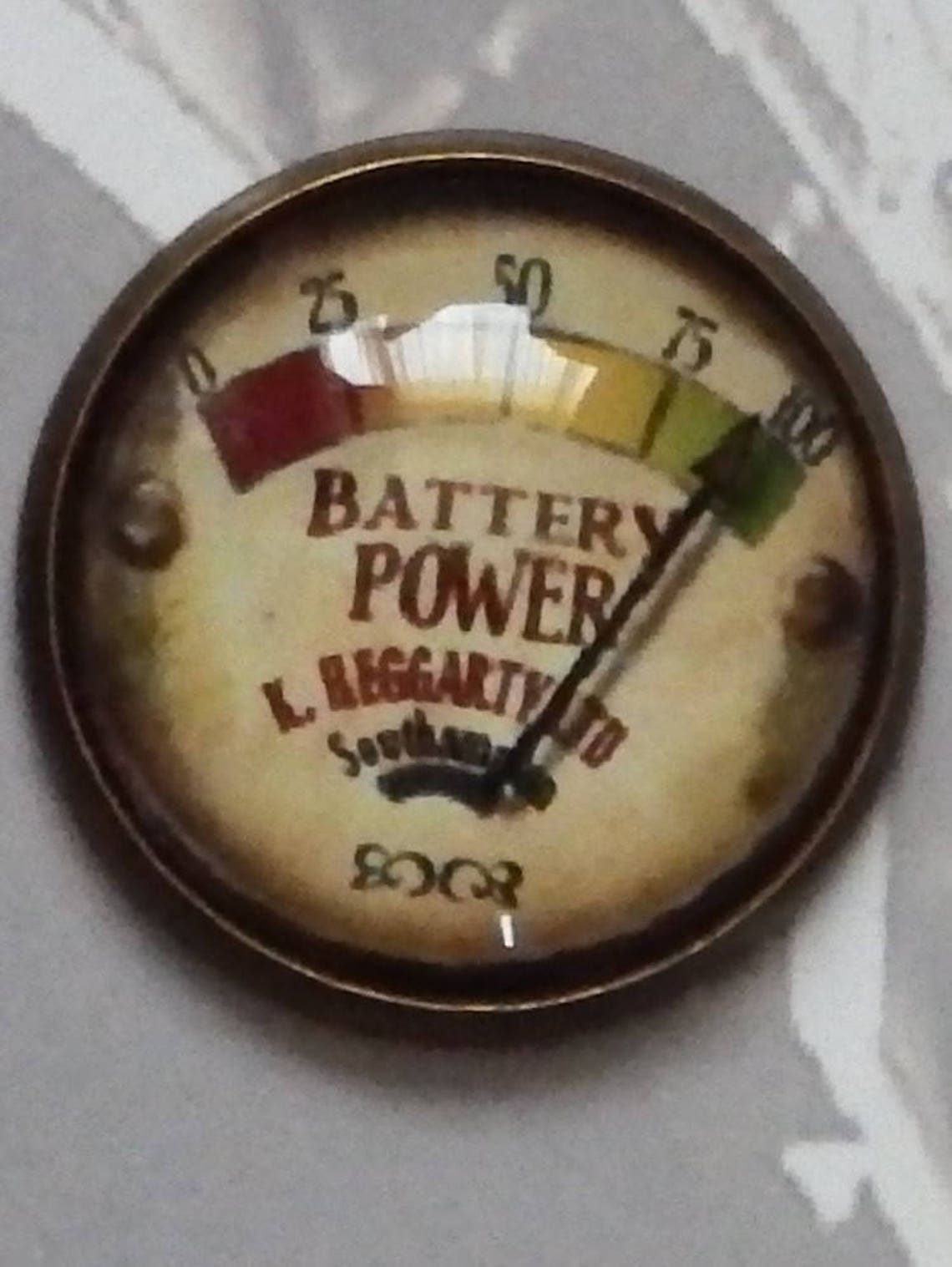 Mini Gauge, 20mm, Miniature Steampunk Gauge, Imitation Gauge Accessory ...